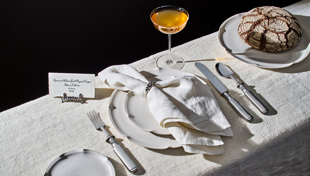 RW GUILD Bone Flatware Collection in Stainless Steel – Roman and ...