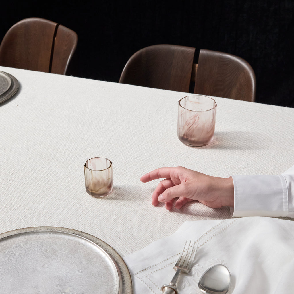 Yuki Osako Facet Shot Glass in Amber – Roman and Williams Guild