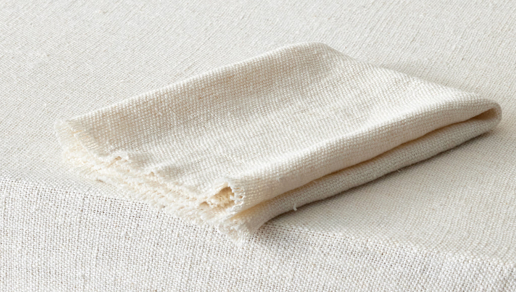Washed Linen Napkin With Fringe | Dinner Napkins & Table Napkins ...