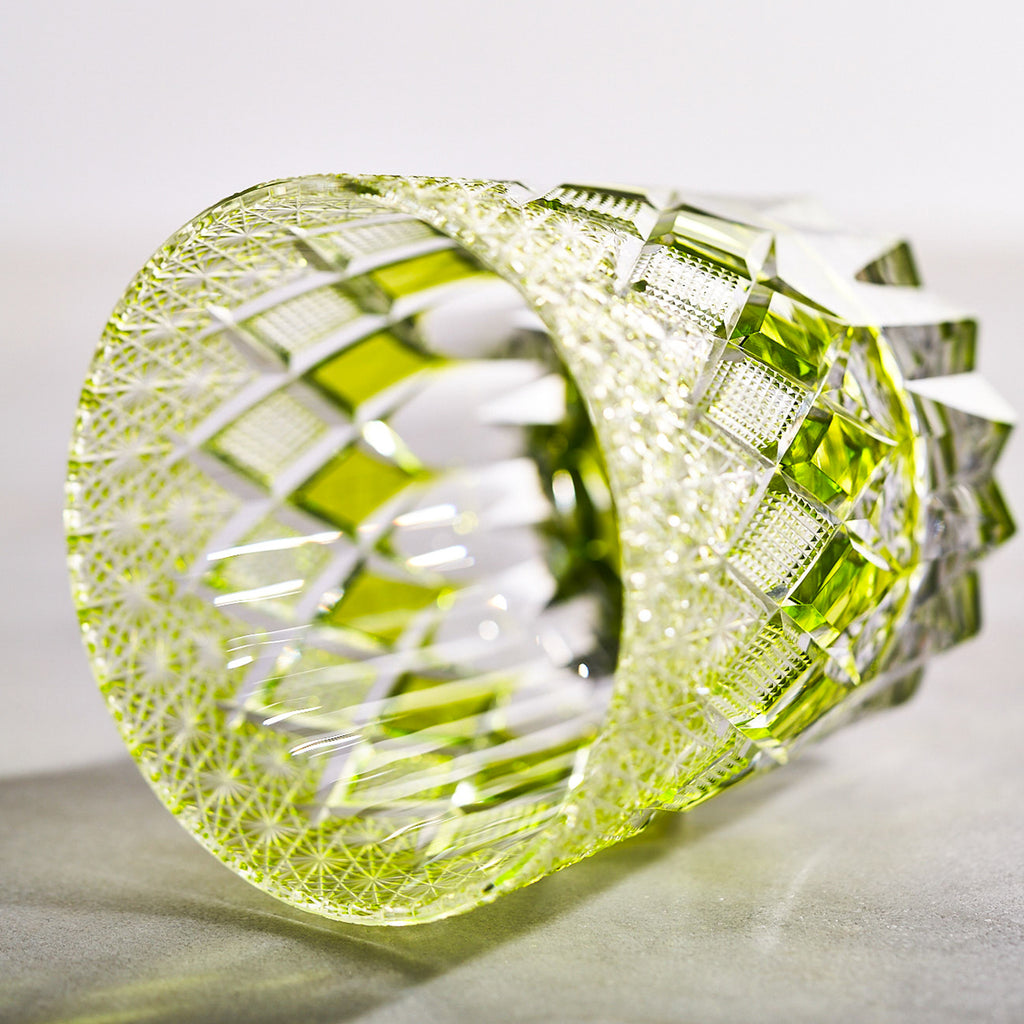 Chartreuse Crystal Rocks Glass | Whiskey Glasses & Scotch Glasses ...